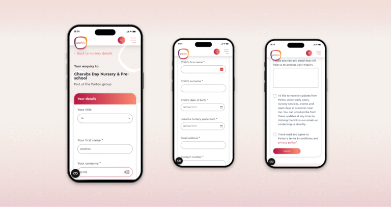 Partou CRM | Website Services Case Study | Fireworx